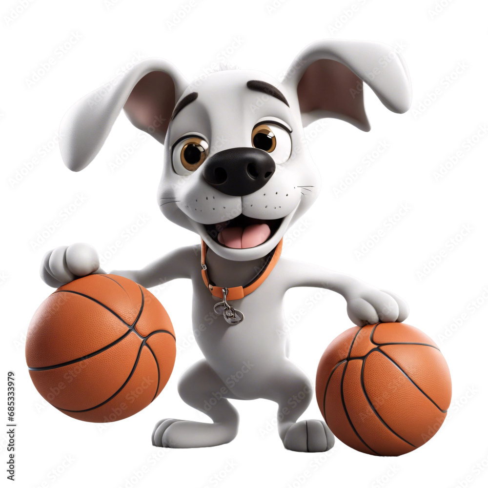 Dog Playing Sports Svg & Png Clipart Bundle Files, puppy pug dog ...