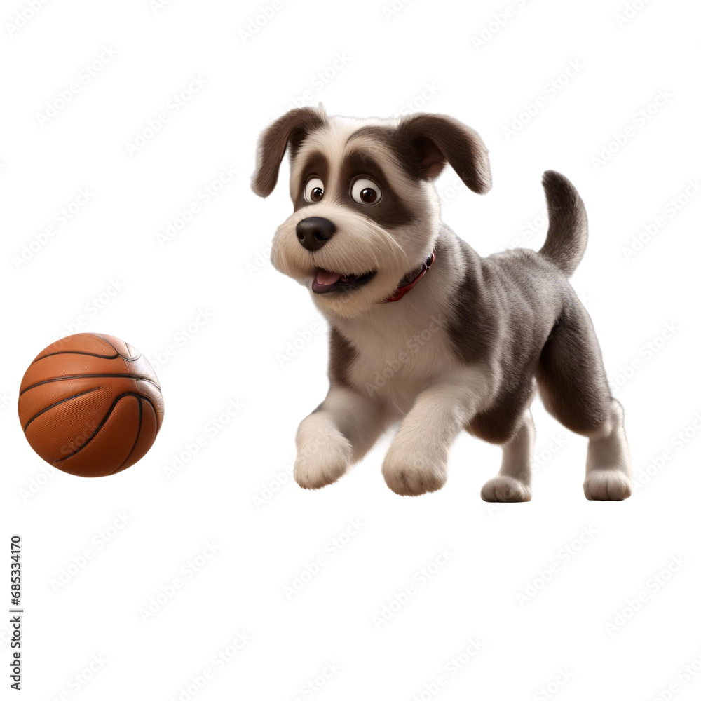 Dog Playing Sports Svg & Png Clipart Bundle Files, puppy pug dog ...