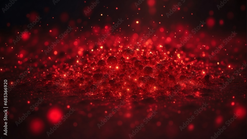 Red wallpaper with particles Stock Illustration | Adobe Stock