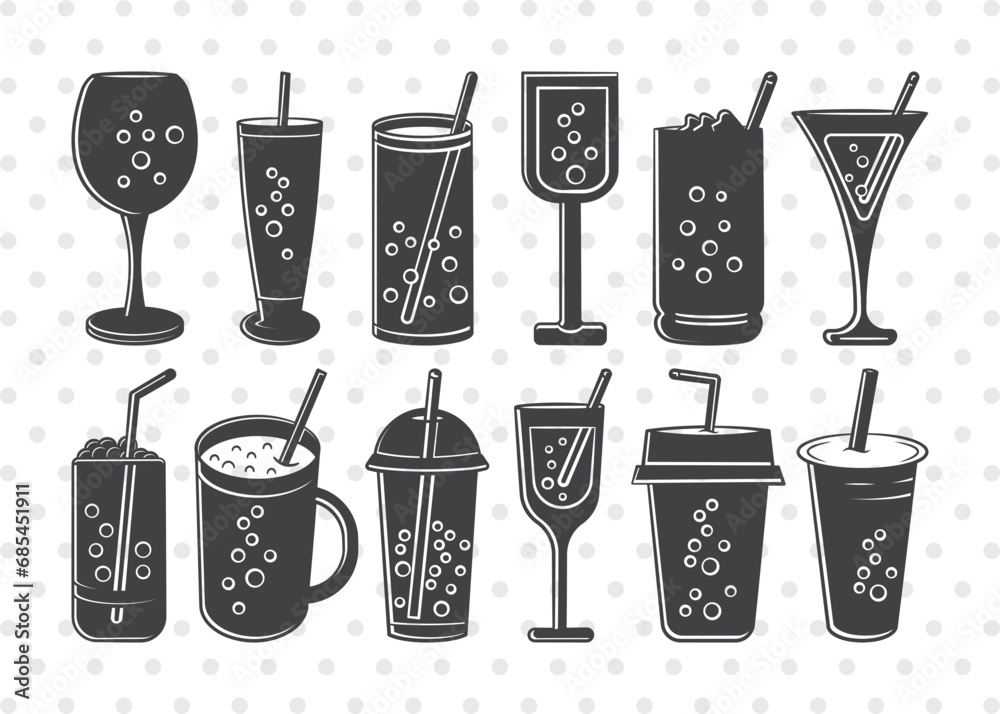 Bubble Tea Svg Tea Clipart Tea Svg Bubble Svg Tea Lover Svg Boba Tea Svg Milk Tea Svg