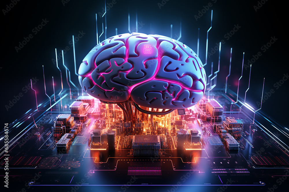 Human brain. Brain scans, integrating technology into neuroscience ...