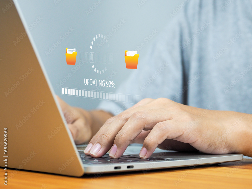 he concept is updating the current documentation or software operating ...