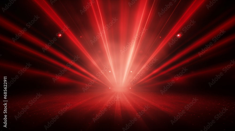 red light rays background Stock Illustration | Adobe Stock