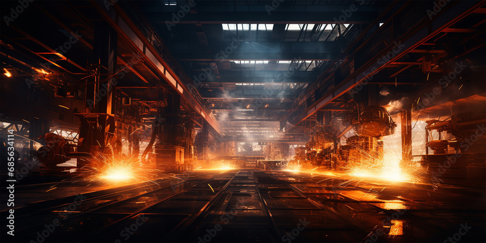 "A digital symphony unfolds in the technology background, where ...