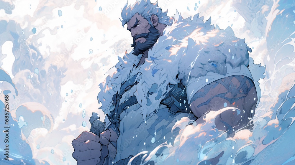 Mighty Hero: Hercules Illustration, Depicting the Legendary Strength ...