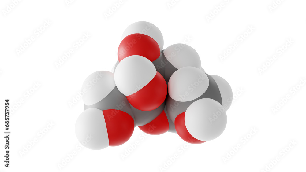 ภาพประกอบสต็อก fructose molecule, beta-d-fructofuranose, molecular ...