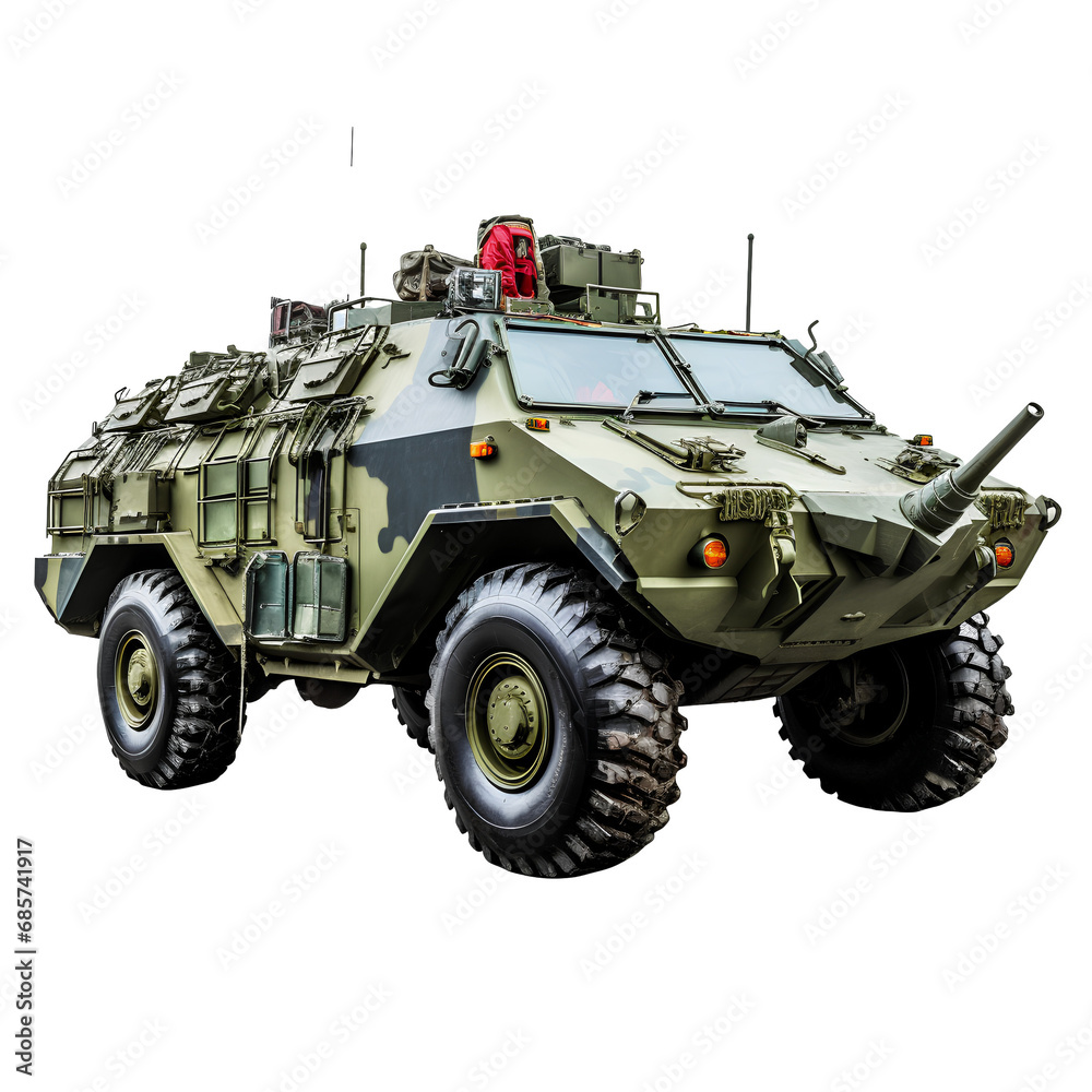 Strong military and war vehicles on transparent background PNG Stock ...