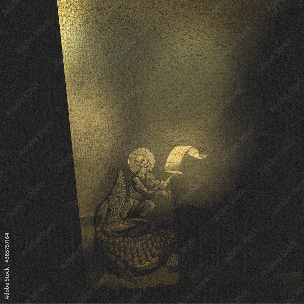 Decorative religious black and gold background. Modern Christian ...