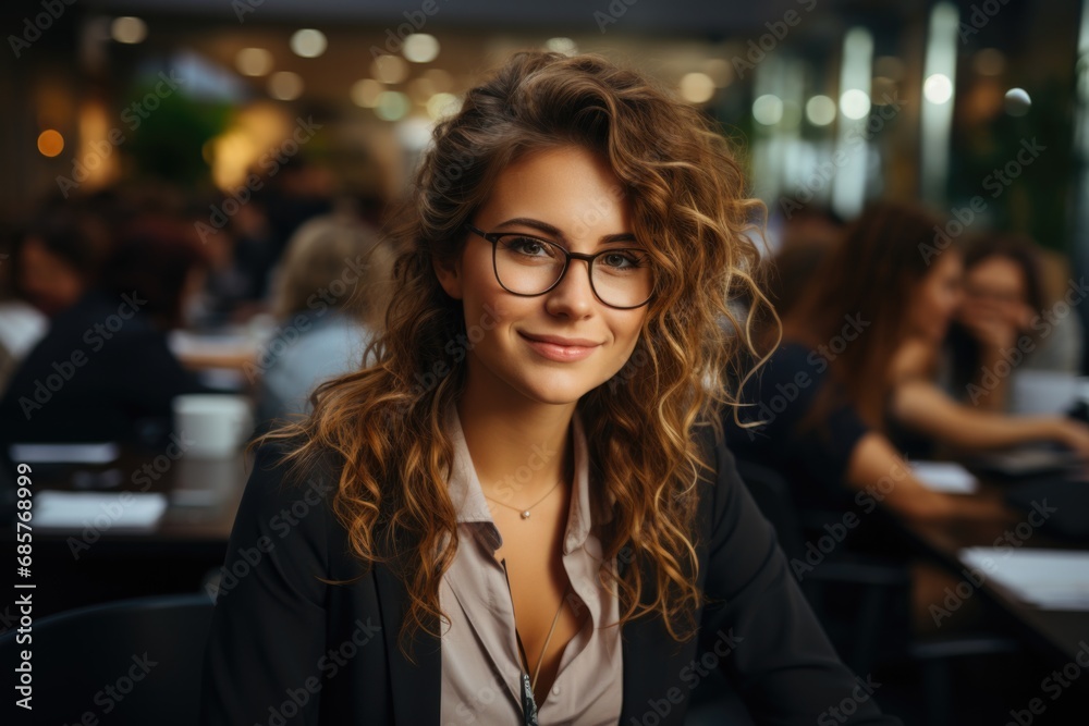 In the portrait of this female accountant, precision is her art. Every ...