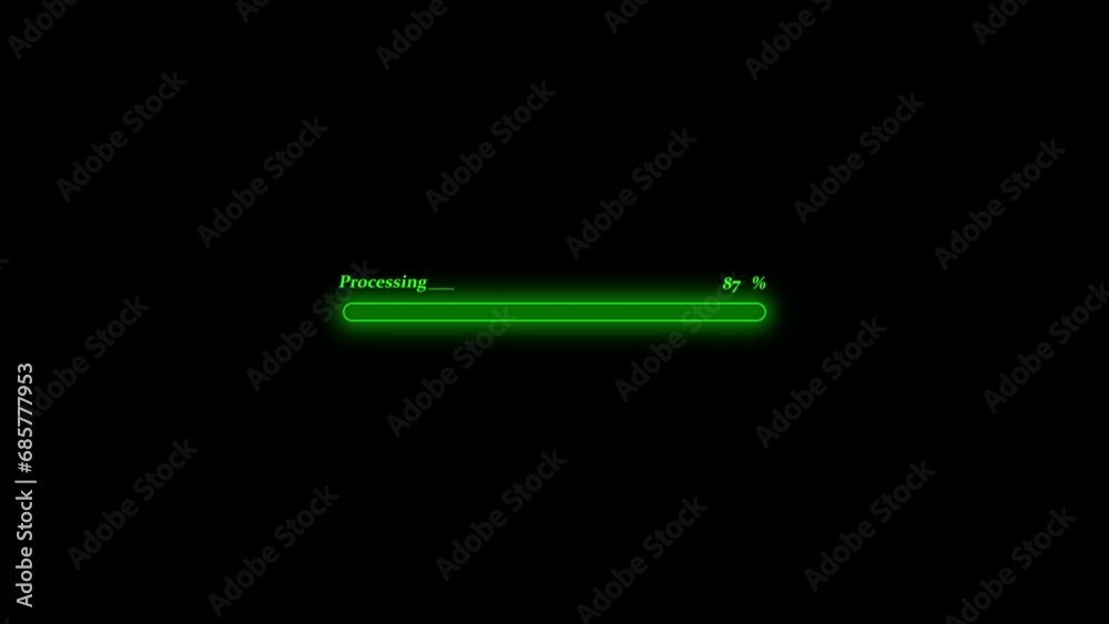 New Loading scale. Video animation on transparent background. Video ...