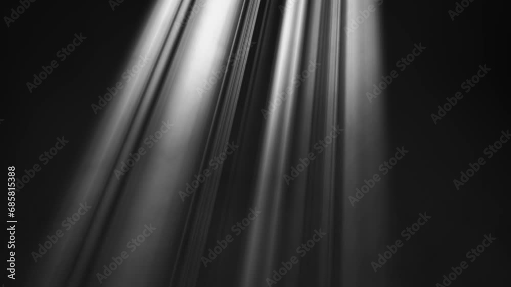 Soft Perspective Sun Light Rays Overlays. Loop ready clips for ...