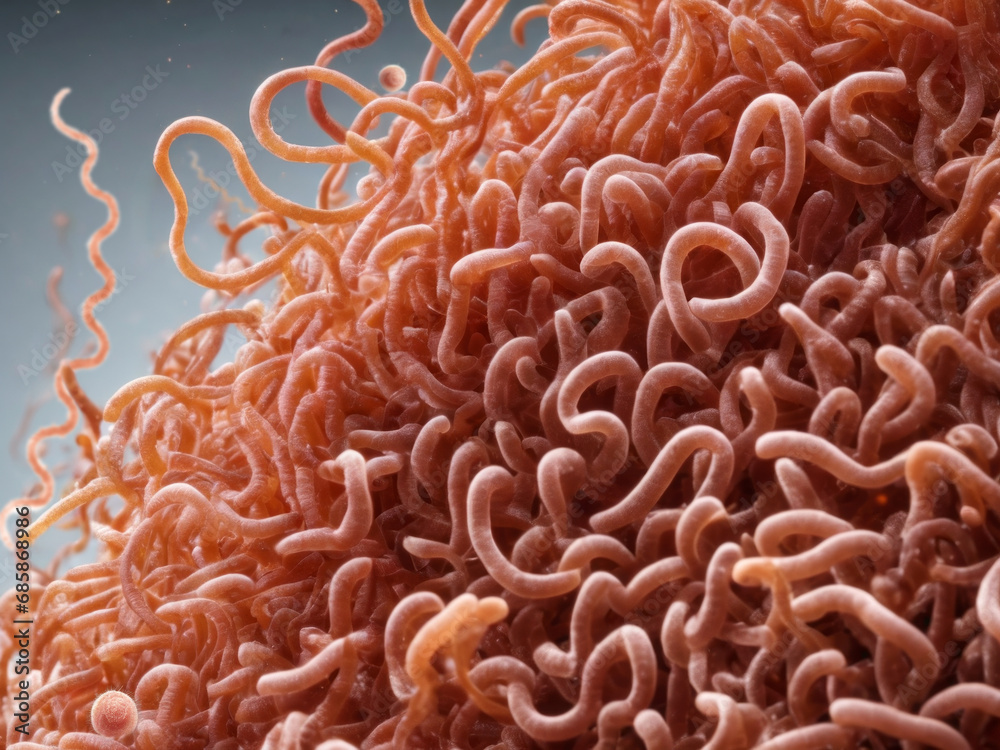 Borrelia burgdorferi - spirochetes are long and slender bacteria. A ...