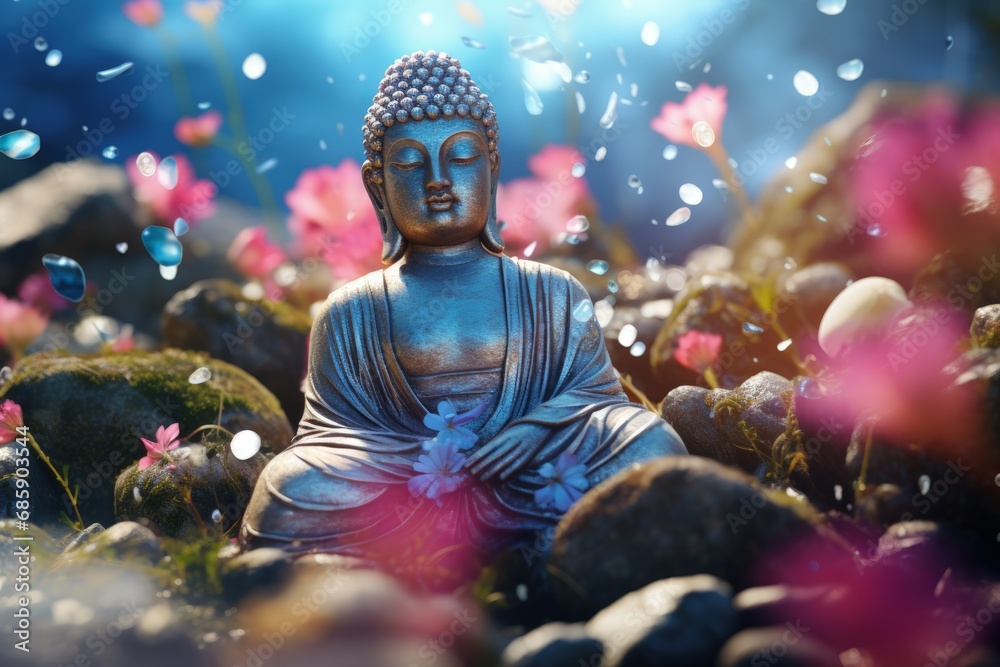 Buddhism, religion and philosophy, Siddhartha Gautama, Buddha. Four ...