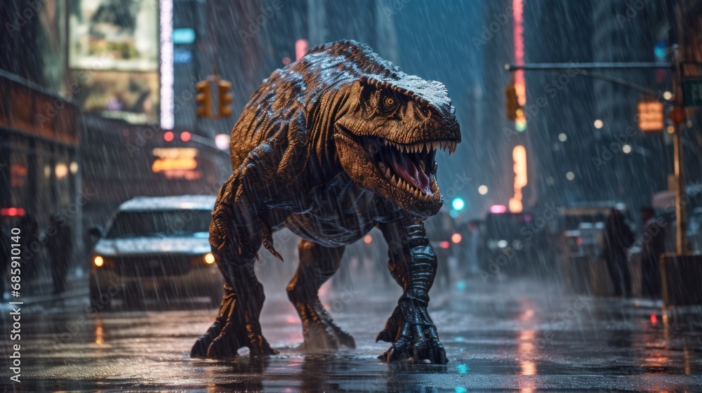 Dinosaur . Dinosaur concept. Dinosaur T-rex on. close up. Dinosaur ...