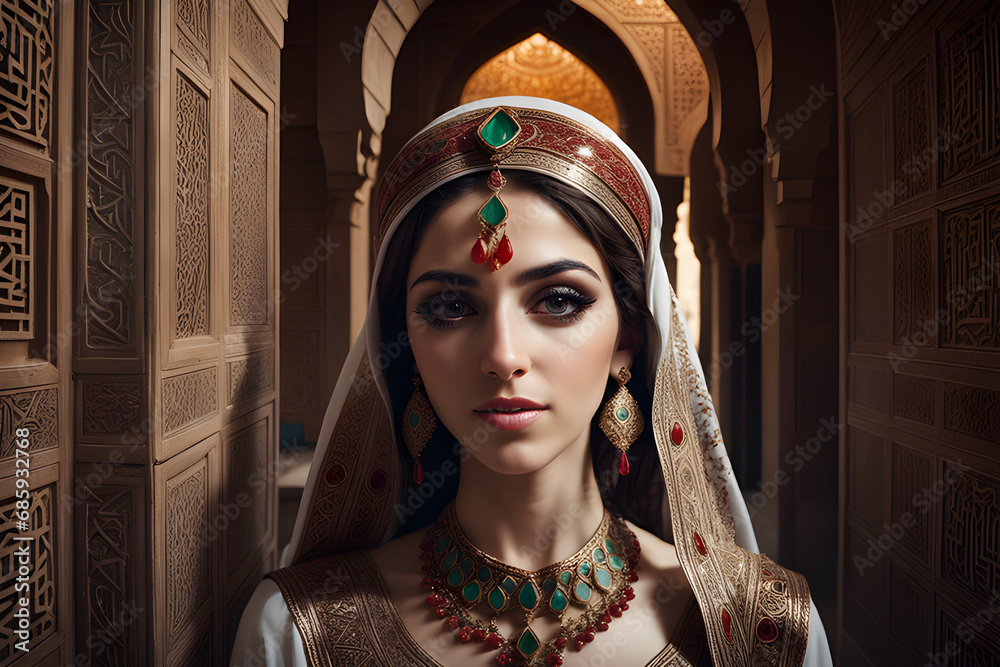 Richness of middle eastern traditions and customs in stunning portraits ...