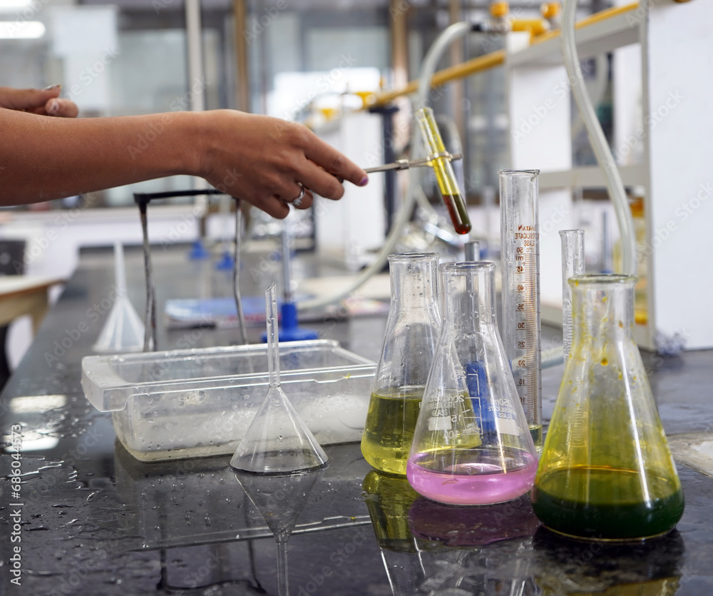 Pharmacy - Determination of Ph, Acidity and Alkalinity Stock Photo ...