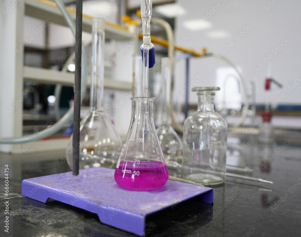 Pharmacy - Determination of Ph, Acidity and Alkalinity Stock Photo ...