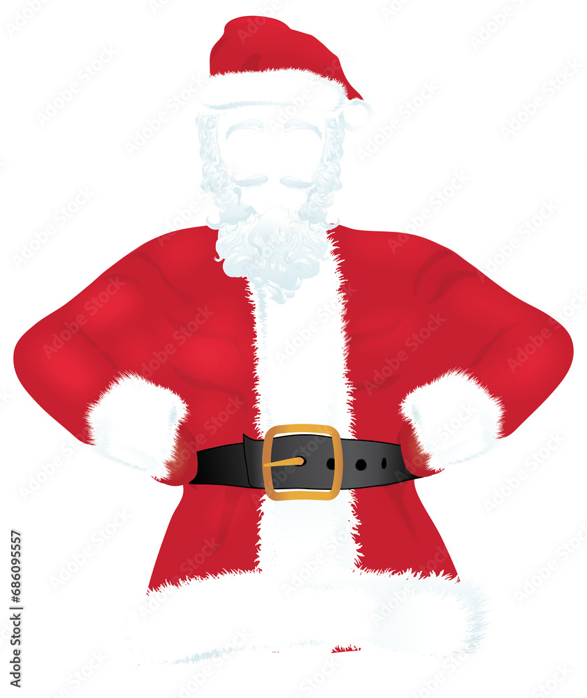 Dress up in seconds with our Santa Claus costume set! Downloadable in ...