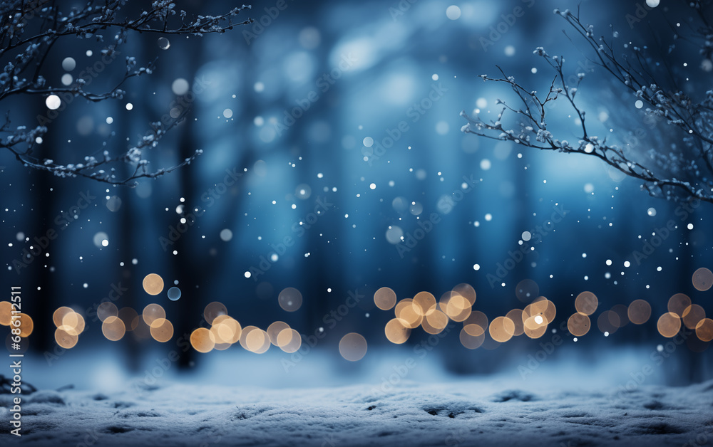 Beautiful snow background for winter christmas greetings banner ...