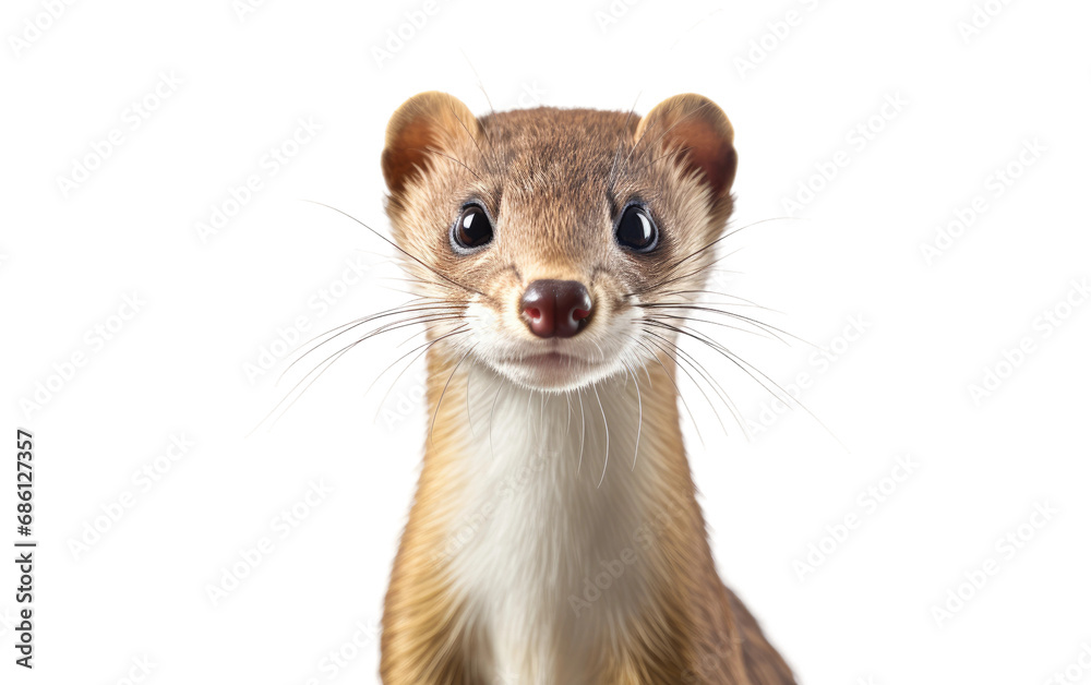 Egyptian Weasel Tiny Predator Isolated on a Transparent Background PNG ...