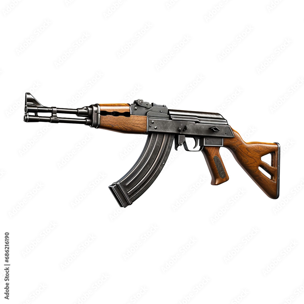 AKM isolated on transparent background Stock Photo | Adobe Stock