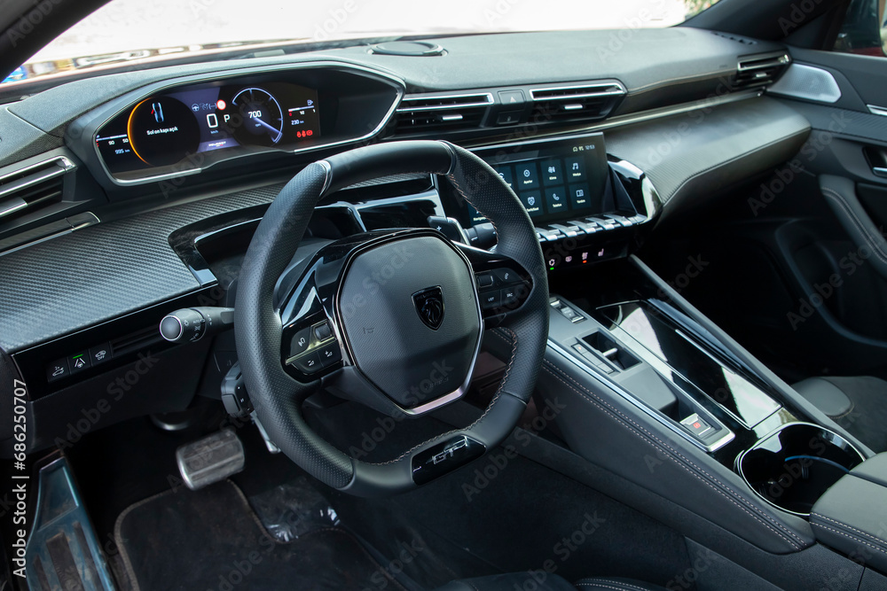 Peugeot 508 is a premium mid-size sedan. It has premium interior design ...