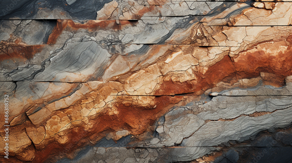 geological layers Use varied textures and natural colors for each layer ...