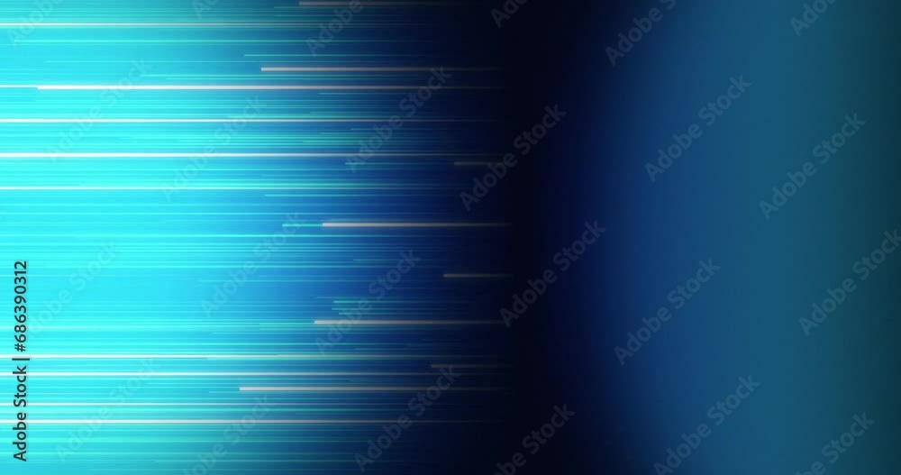 Gradient Background of blue and white neon bright lines coming from ...