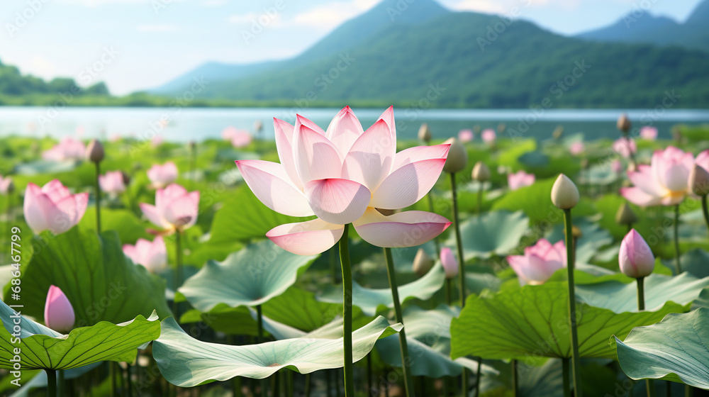 pink lotus flower HD 8K wallpaper Stock Photographic Image Stock ...