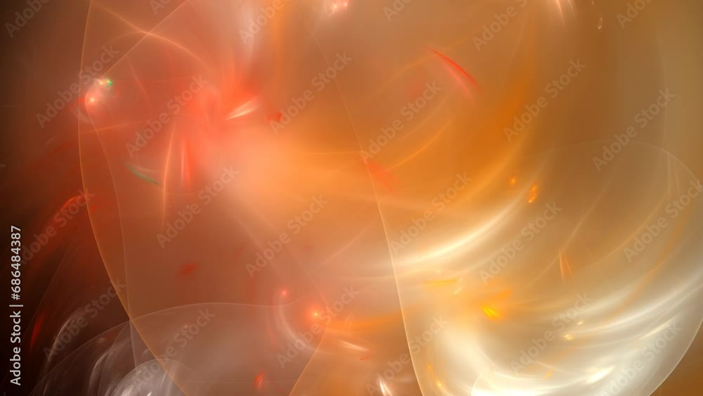 Background of bright colours flows and flashes. Light rays ...