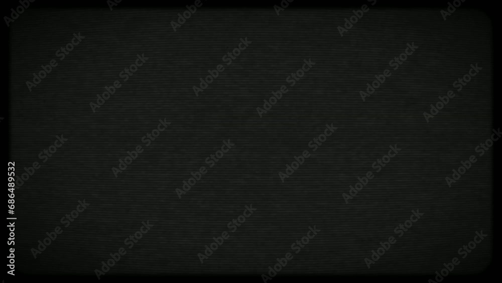 Old TV Screen Effects with VHS Overlay. VHS Overlay on Old TV Monitor ...