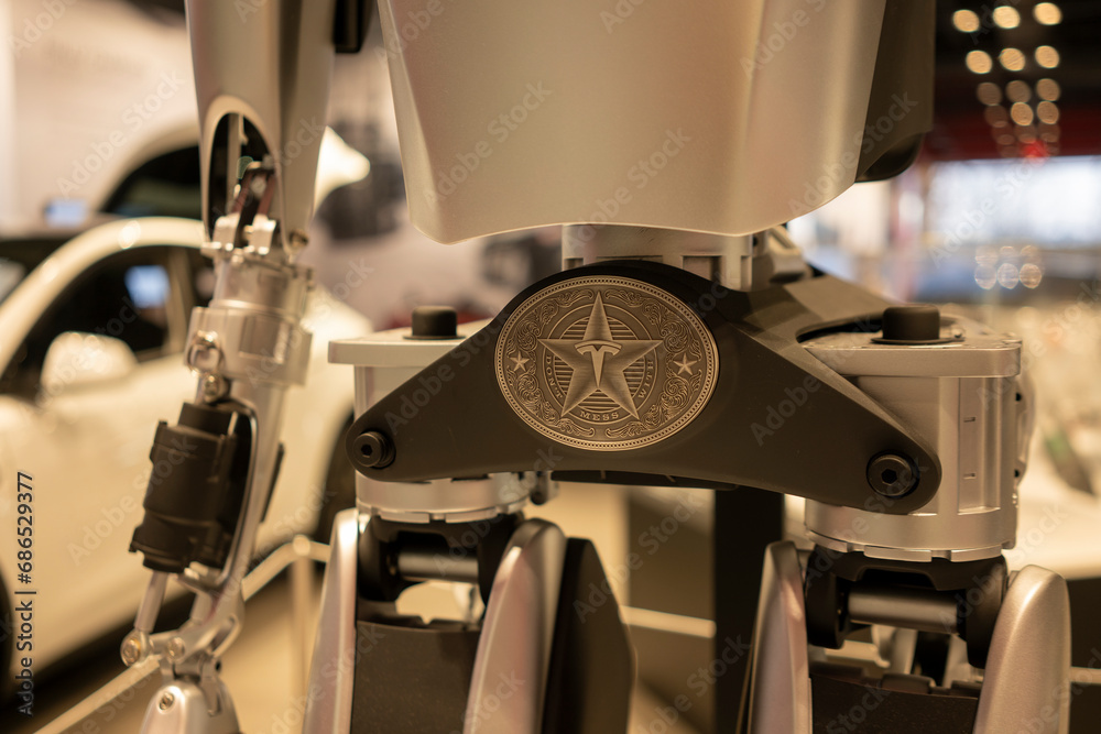 Tigard, OR, USA - Nov 30, 2023: Closeup of the Giga Texas Belt Buckle ...