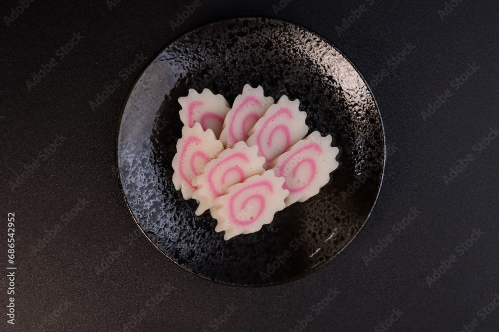 Narutomaki is kind of Kamaboko or Surimi, Steamed Fish Cake in Japanese ...