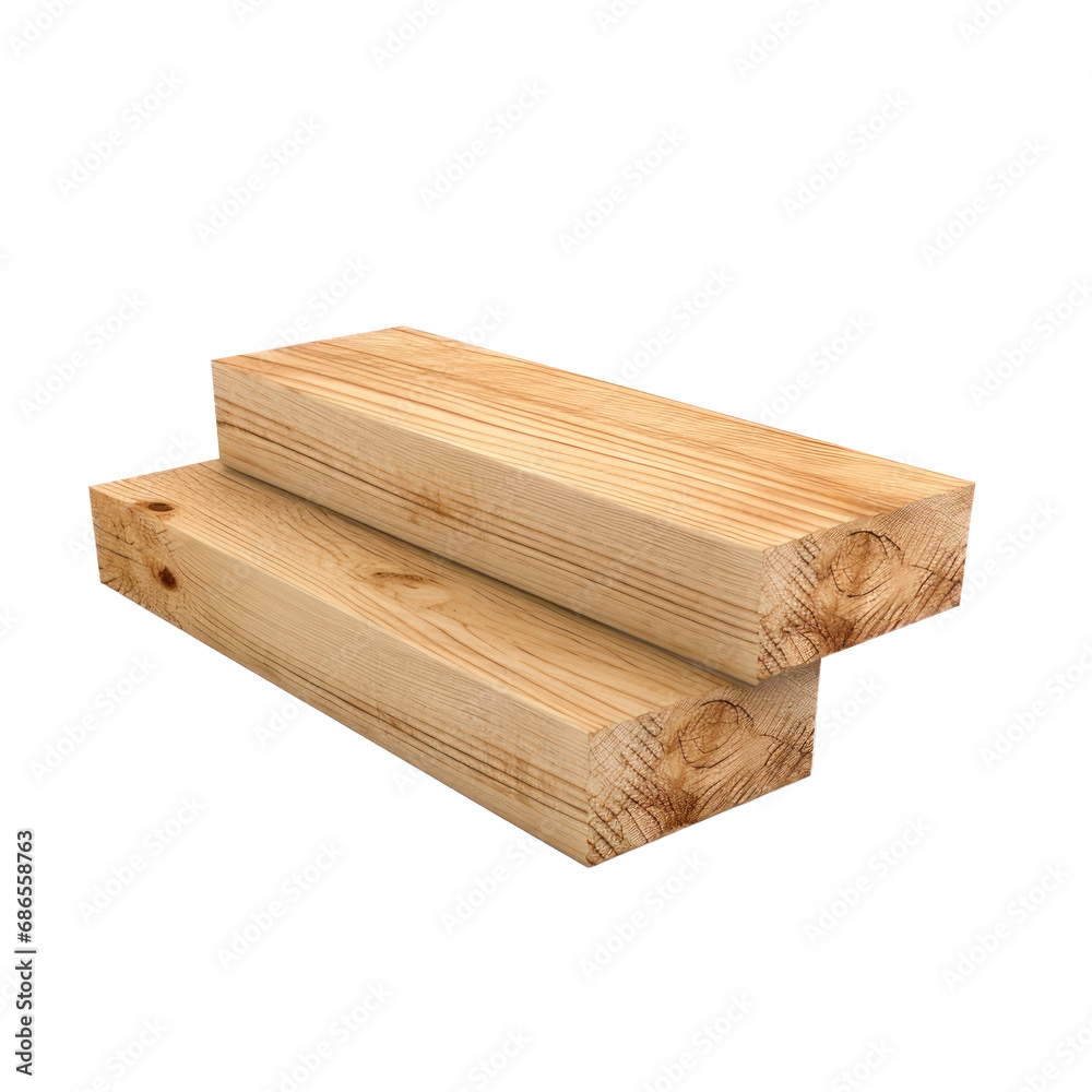 wooden board,2x4 wood boards isolated on transparent background ...