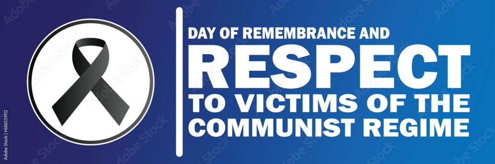 Vecteur Stock Day of Remembrance and Respect To Victims of the ...