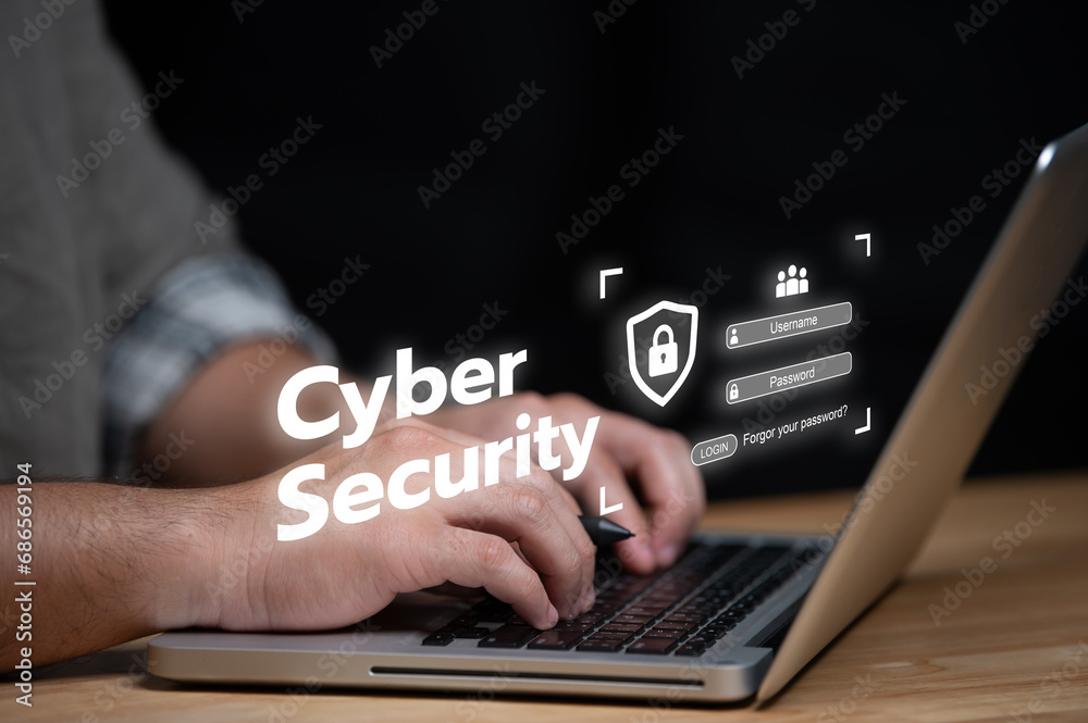 Cybersecurity concept,2FA authentication for log in,Protech your account,Use key 2 step for sign ...