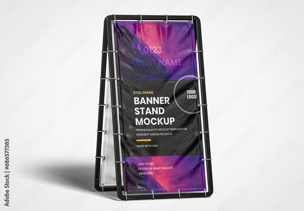 Banner Stand Mockup Stock Template | Adobe Stock