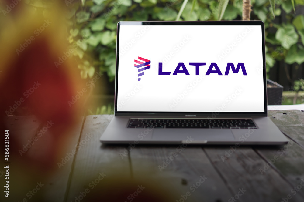 LATAM Paraguay logo (TAM) and LATAM Perú logo (LAN), flag carrier and ...