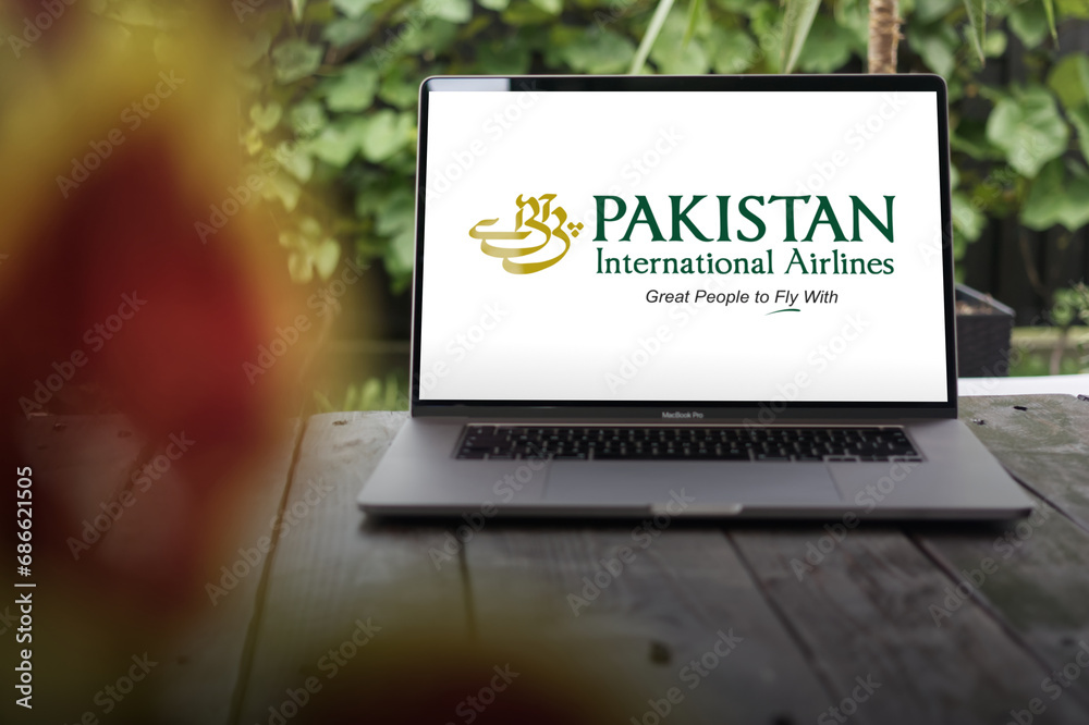 Pakistan International Airlines logo, international airline that serves ...