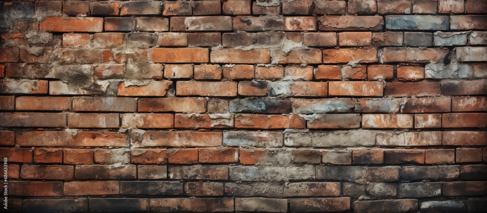 Dirty and blurry brick wall for background and pattern Stock Photo ...