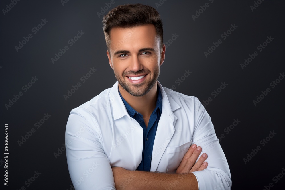Emotional Wellness: Professional therapist showcasing genuine ...