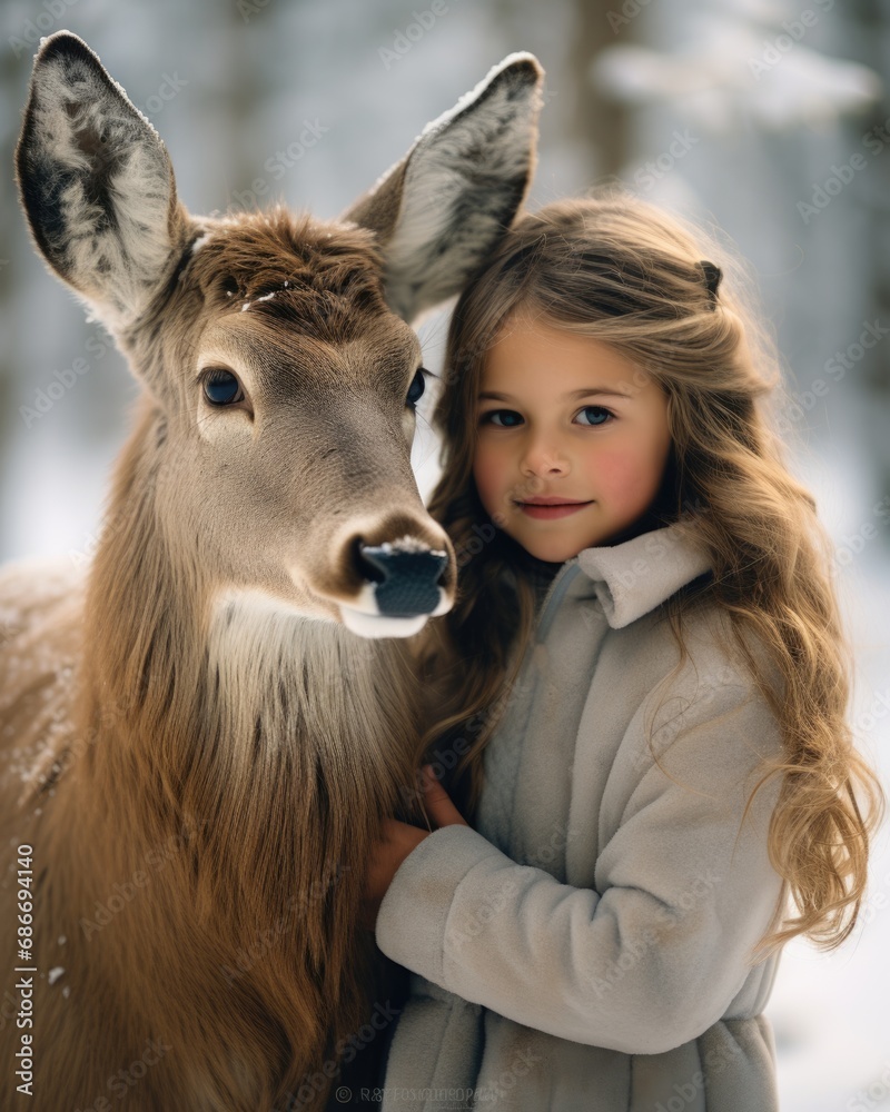 capture the captivating friendship between the most beautiful young ...