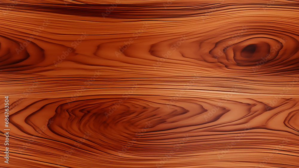 Seamless realistic wood grain pattern Stock Illustration | Adobe Stock