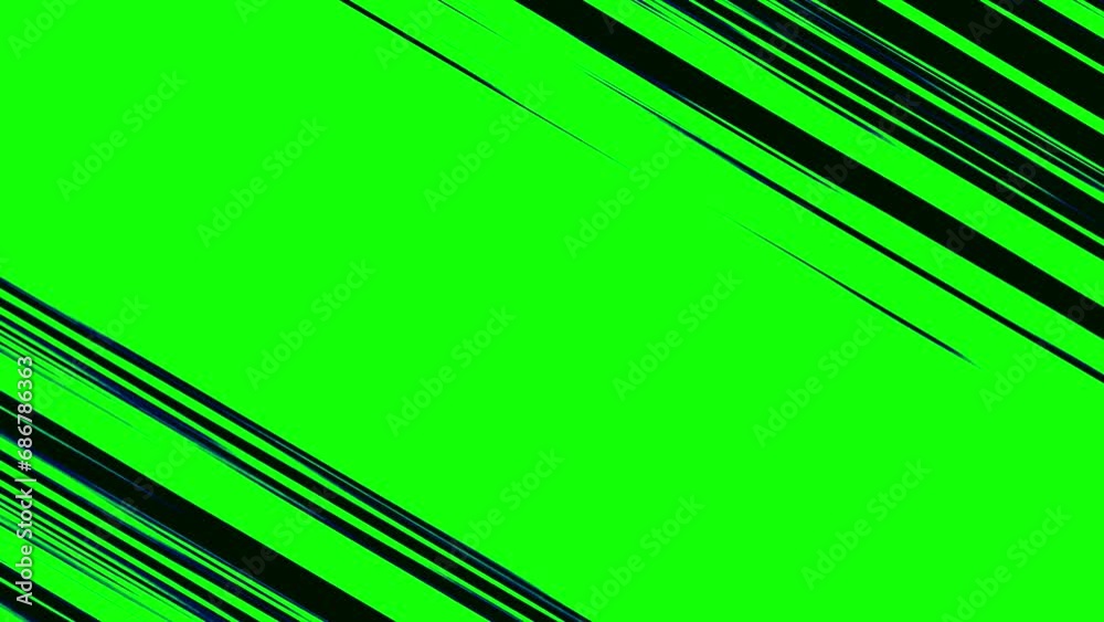 Slanted black cartoon Speed Line. manga speed lines background. anime ...