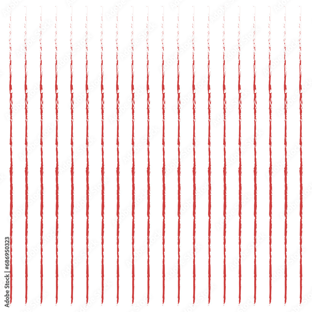 Digital png illustration of red vertical lines repeated on transparent ...