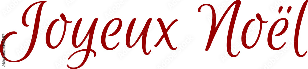 Digital png illustration of joyeux noel text on transparent background ...