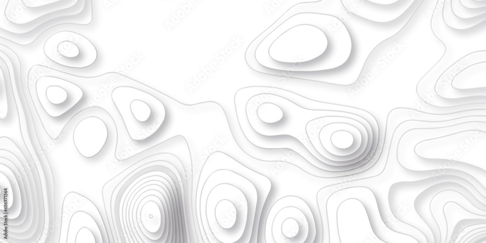 Pattern with lines and dots The stylized height of the topographic map ...