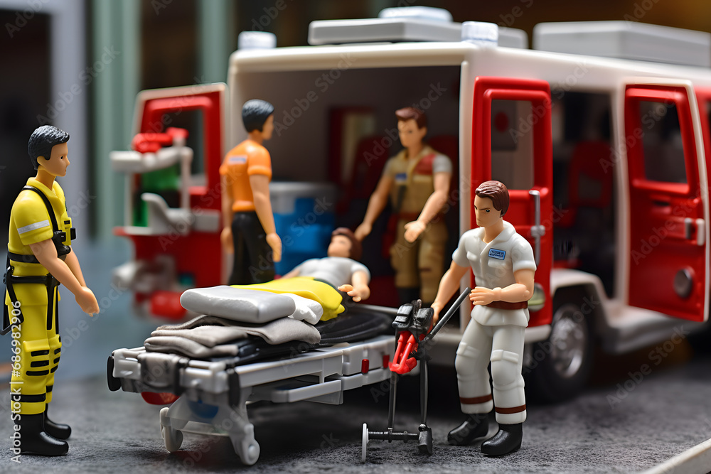 Micro Rescuers: Paramedics in Action - Miniature Ambulance Emergency ...