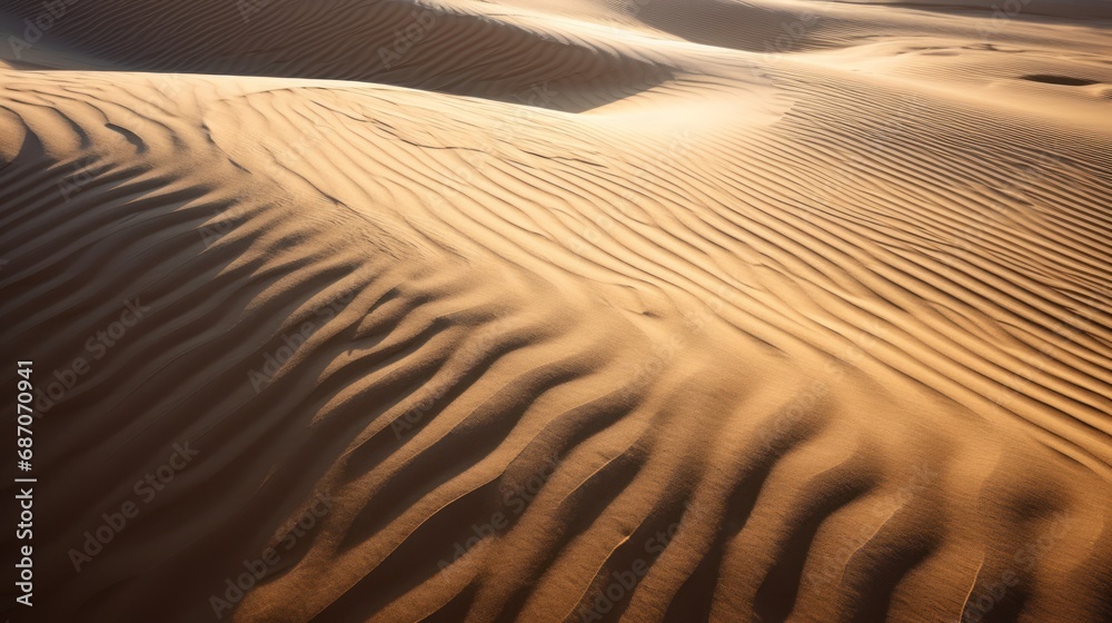 a desert landscape with sand dunes and sand dunes and sand dunes and ...
