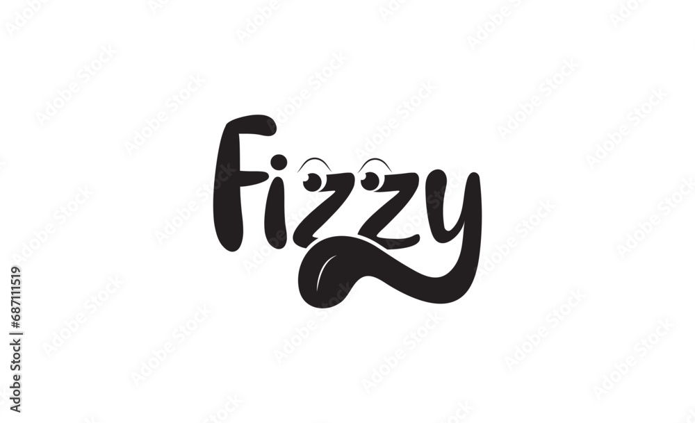 Fizzy, fun food, food logo, snacks logo Stock Vector | Adobe Stock